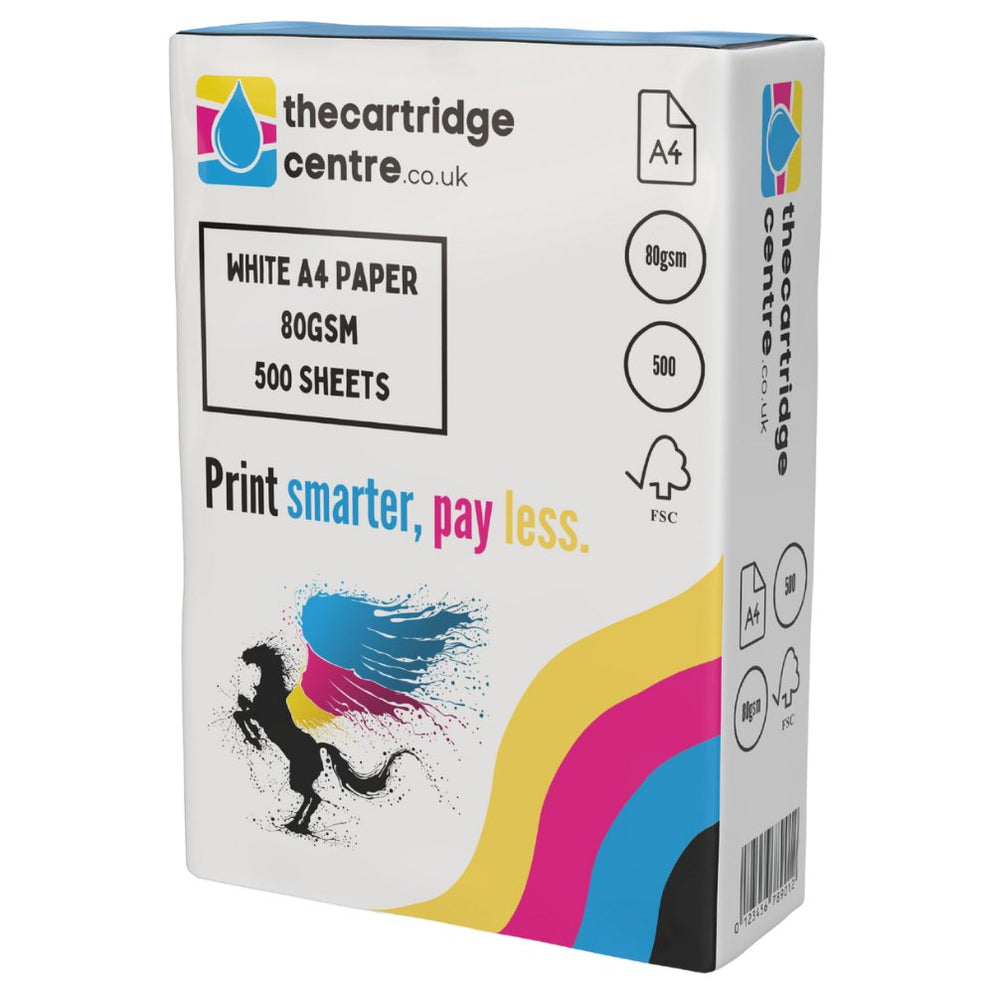 1000 Sheets Of A4 Plain Paper 80gsm (A4PAPER) — The Cartridge Centre